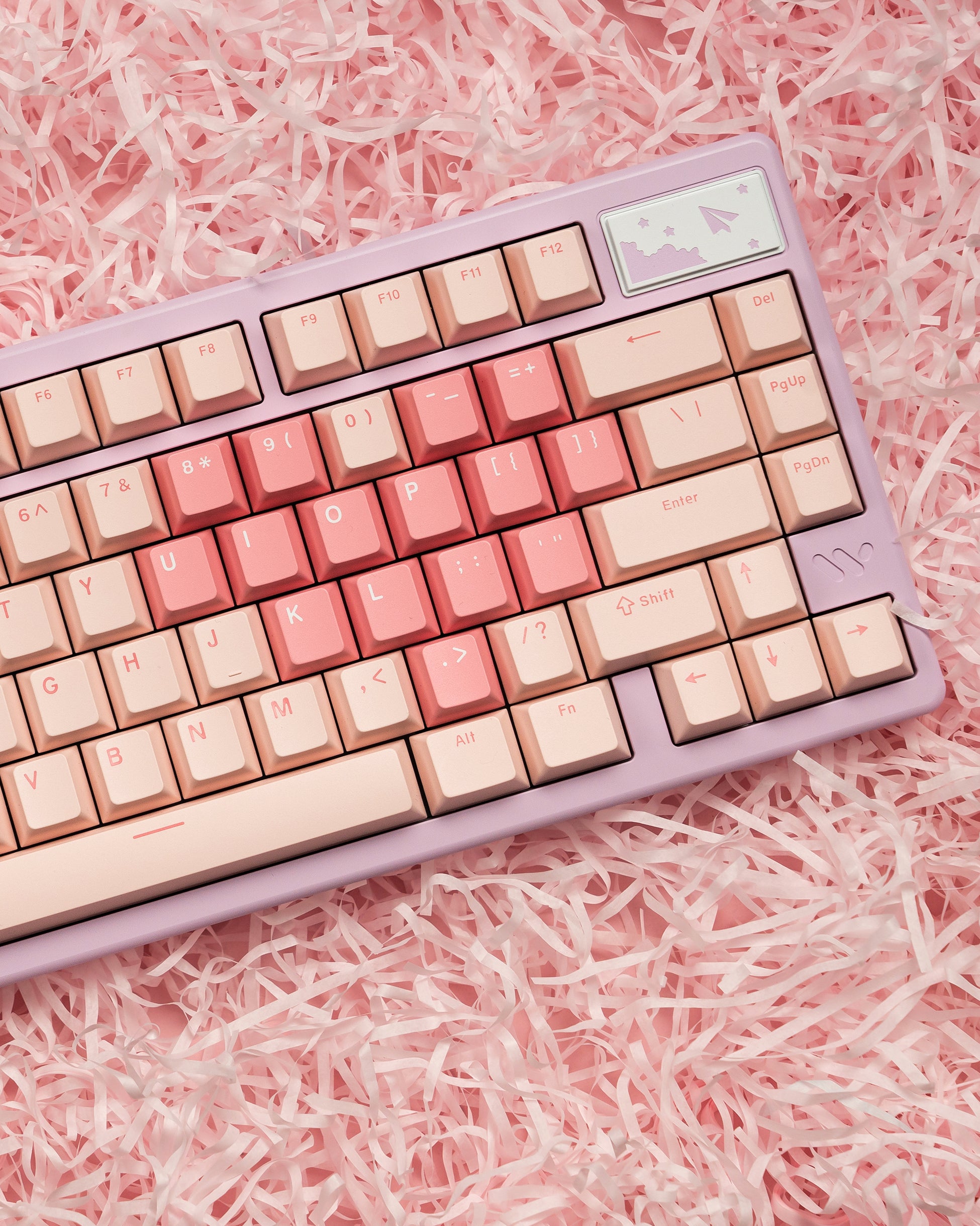 Womier Timeless 112-Key Cherry Profile Metallic Coating Keycap Set ...