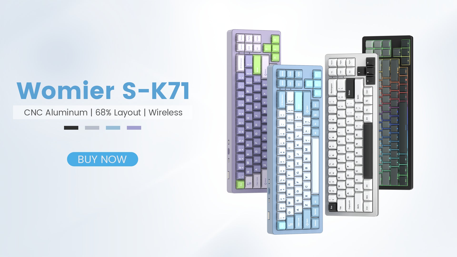 Womier Keyboard丨High-Quality Mechanical Keyboards for Everyone