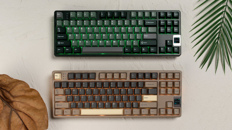 Womier QK87 TKL QMK/VIA Support Wireless Keyboard with Multimedia Disp – Womier Keyboard