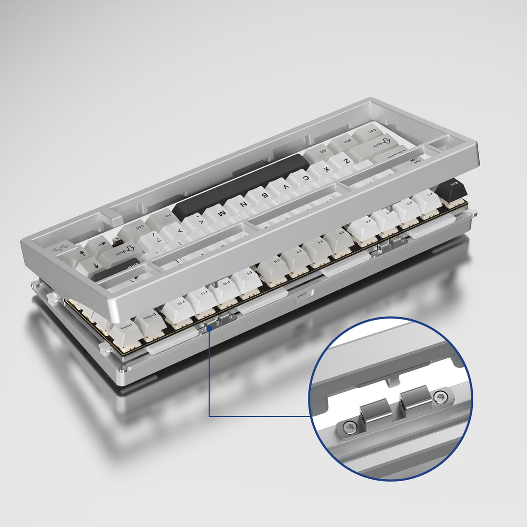 Womier RD75 Quick Release VIA Wireless Custom Keyboard – Womier Keyboard