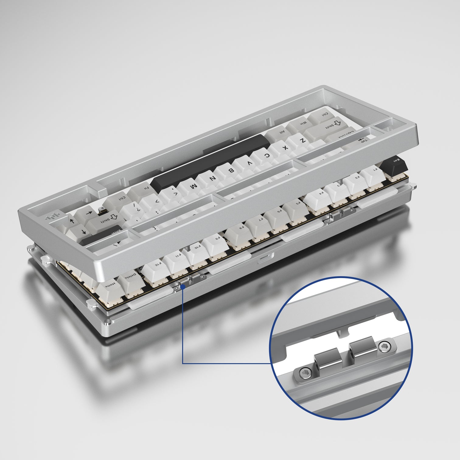 Womier RD75 Quick Release VIA Wireless Custom Keyboard – Womier Keyboard