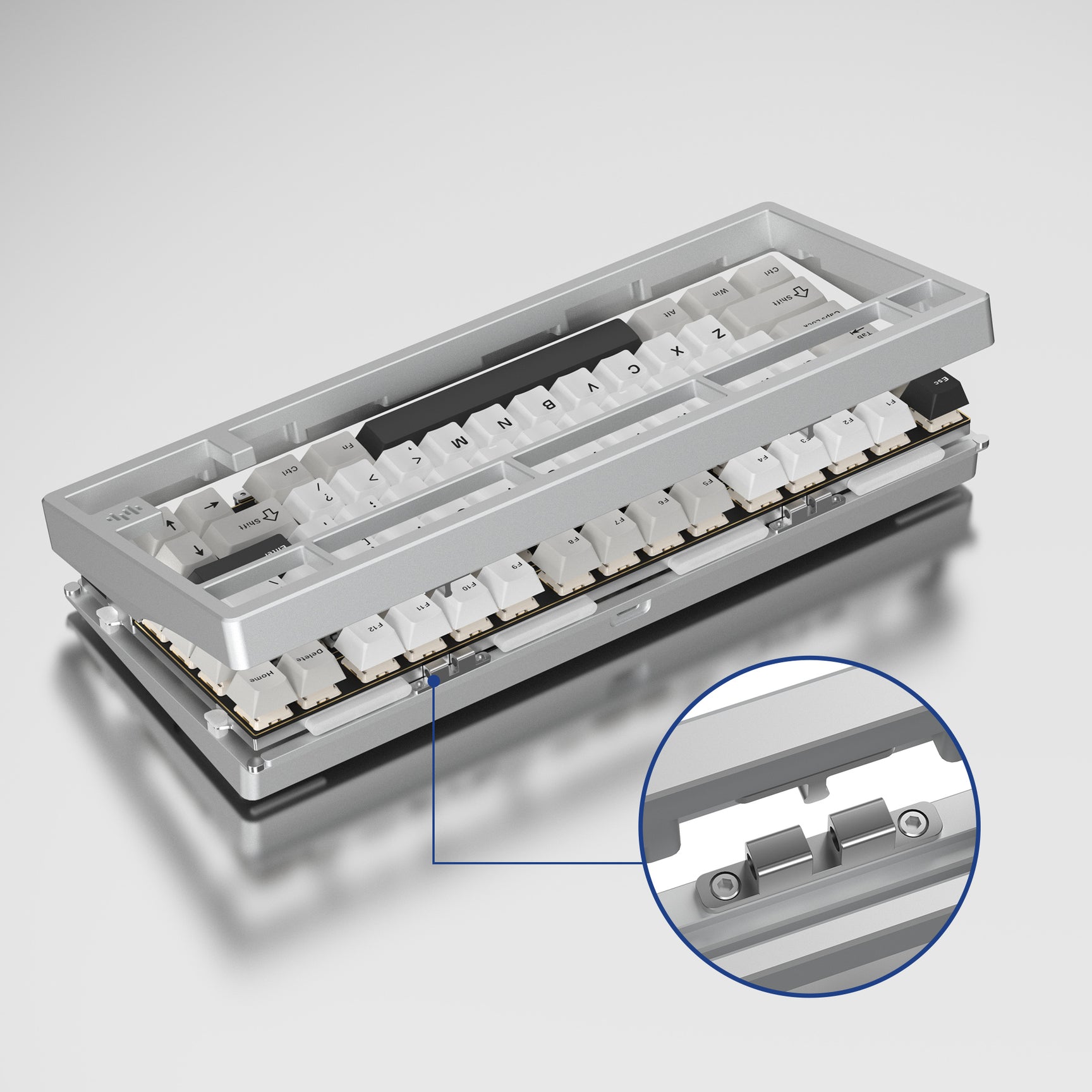 Womier RD75 Quick Release VIA Wireless Custom Keyboard – Womier Keyboard
