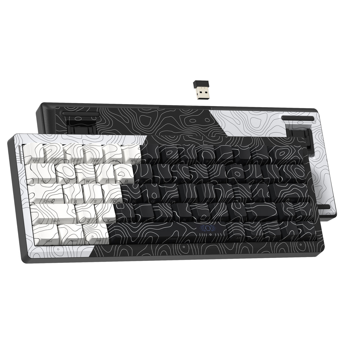 Womier Q61 60% QMK/VIA Support Gasket Mounted Wireless Gaming Keyboard ...