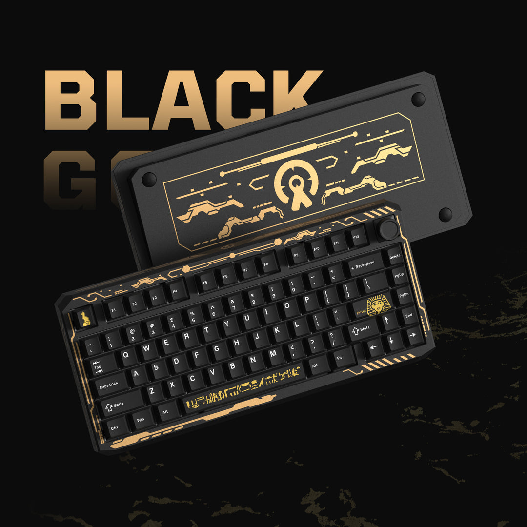 Womier RD75 Pro 75% Wireless Mechanical Aluminum Keyboard, QMK/VIA ...