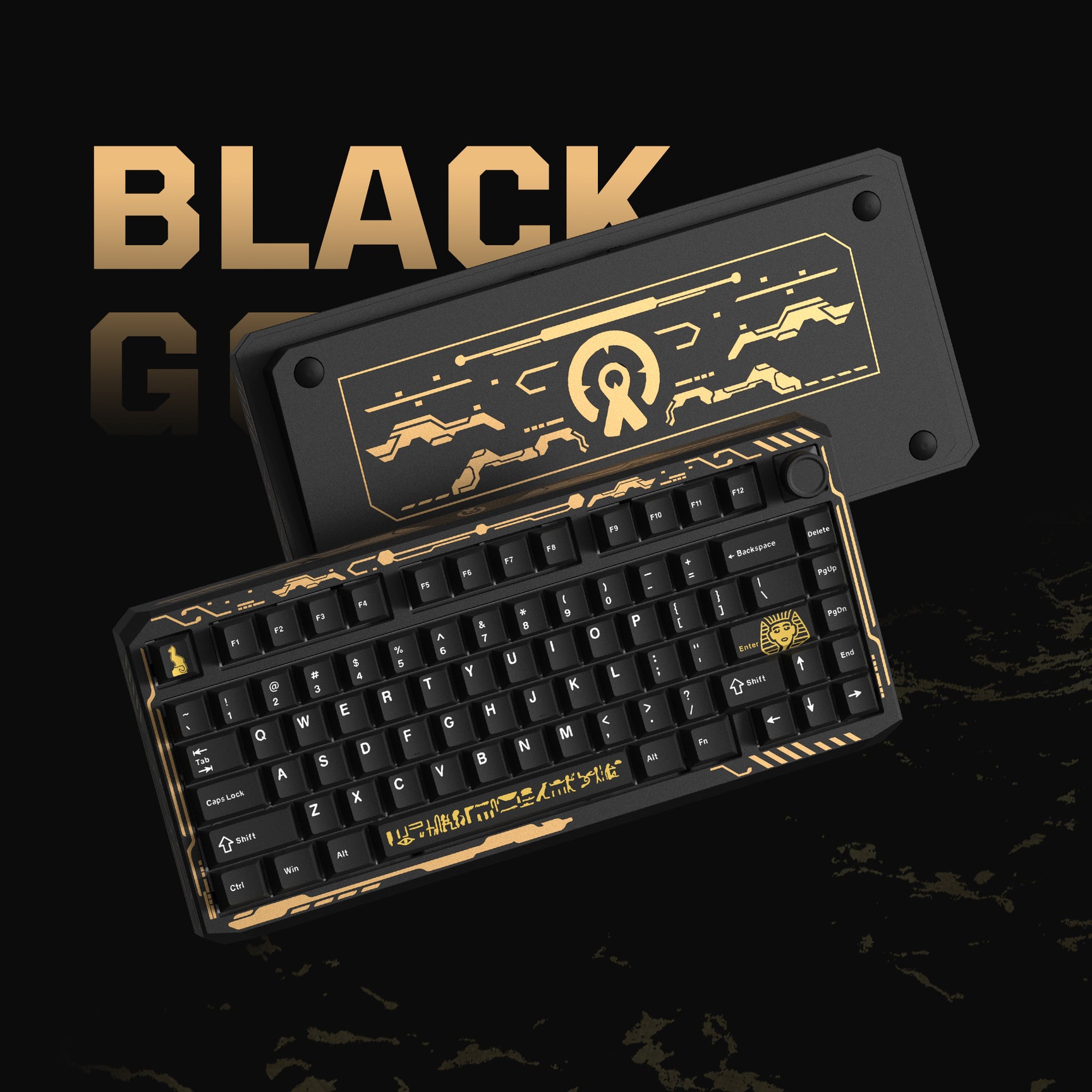 WK75 75% Wireless Mechanical Keyboard, Hot Swappable Custom Gaming Key ...