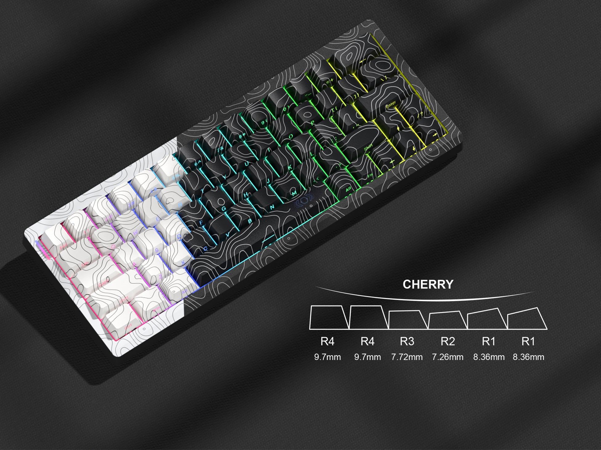 Womier Q61 60% QMK/VIA Support Gasket Mounted Wireless Gaming Keyboard ...