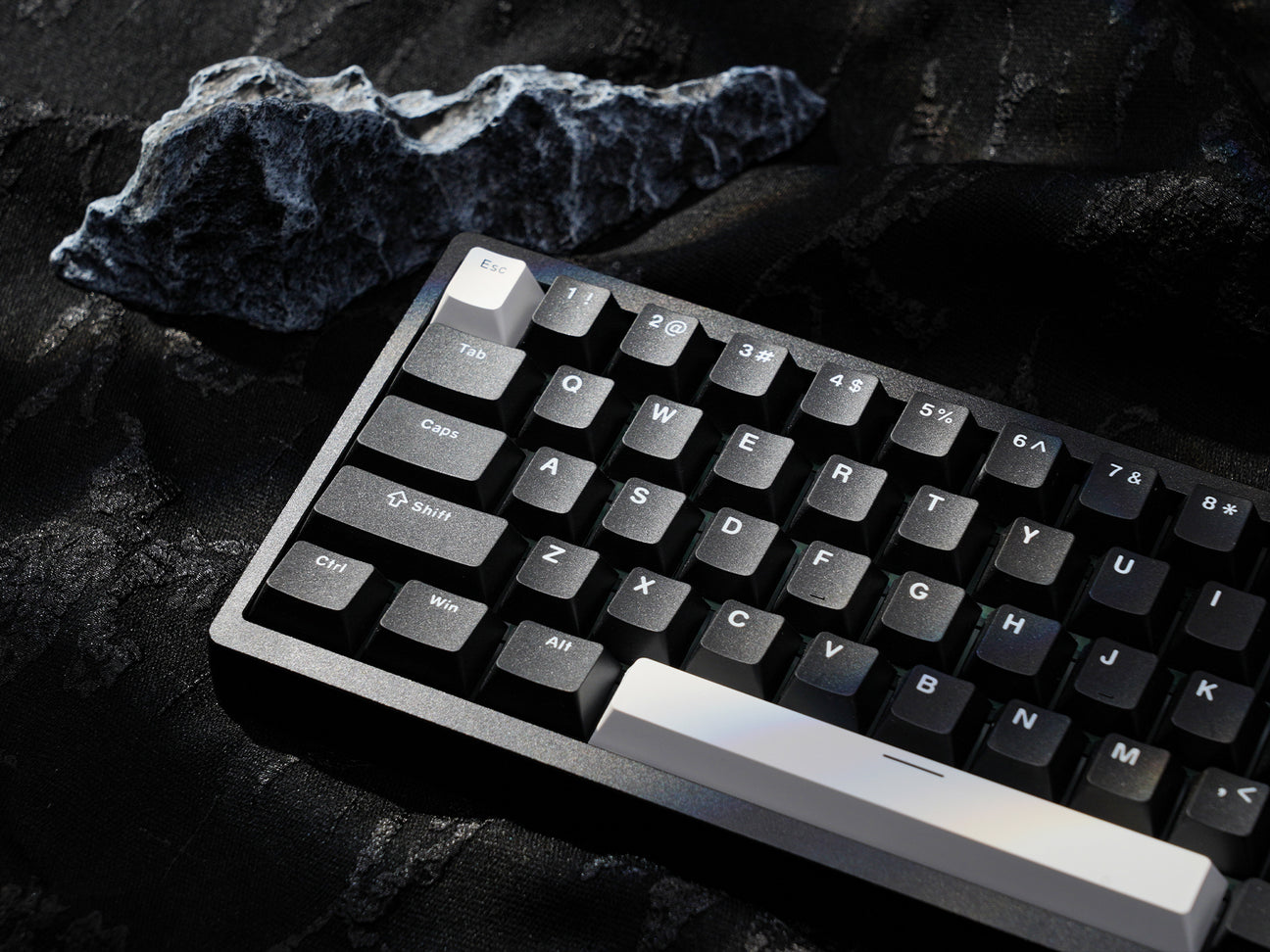 Womier SK65 65% Gasket Mounted Wireless Aluminum Keyboard with Knob ...