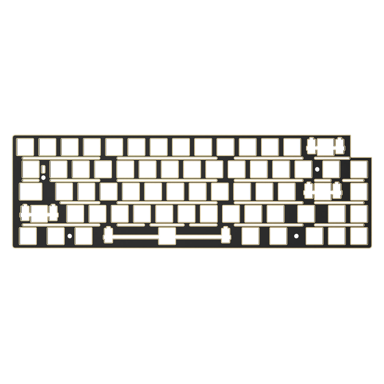 Womier SK65 65% Gasket Mounted Wireless Aluminum Keyboard with Knob ...