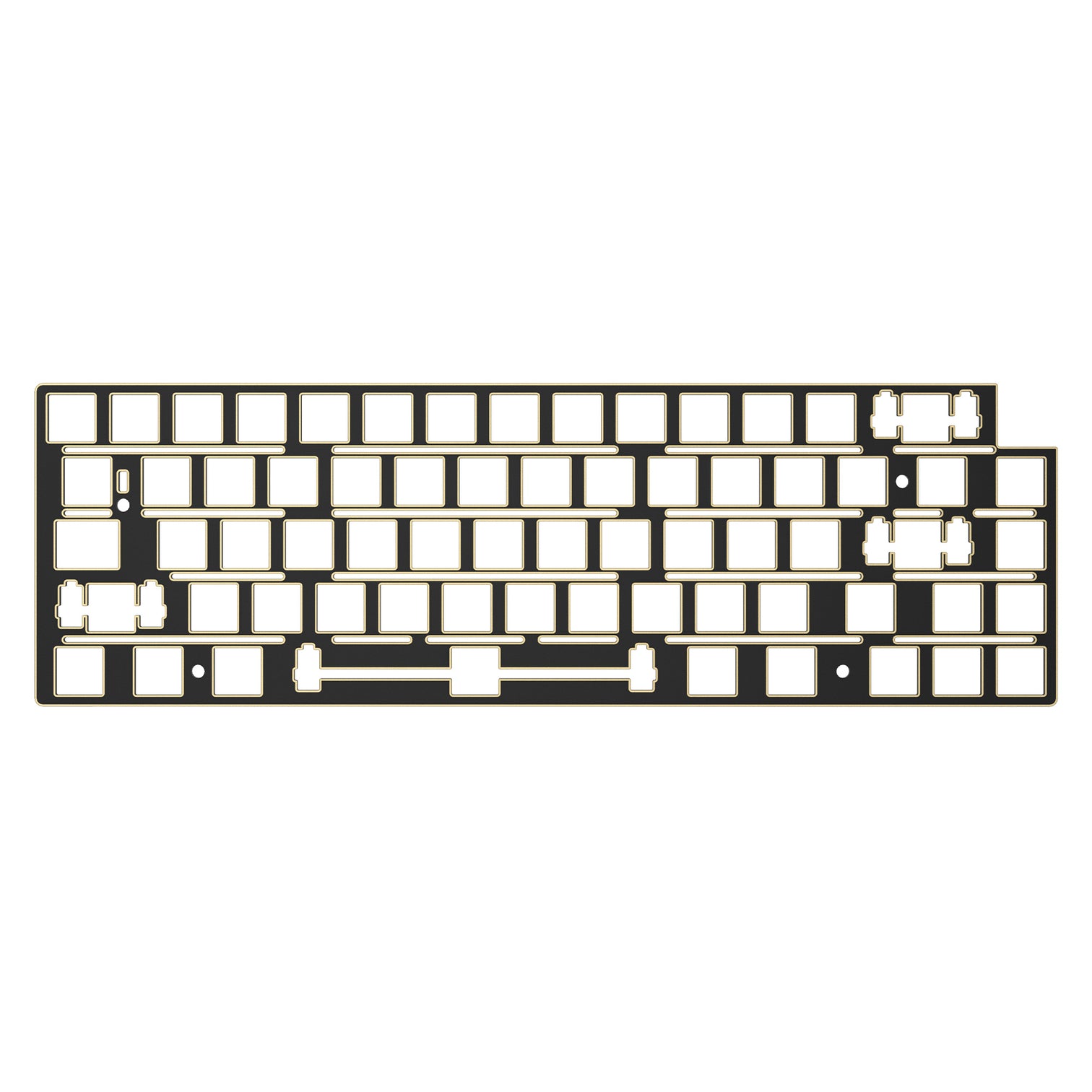 Womier SK65 65% Gasket Mounted Wireless Aluminum Keyboard with Knob ...