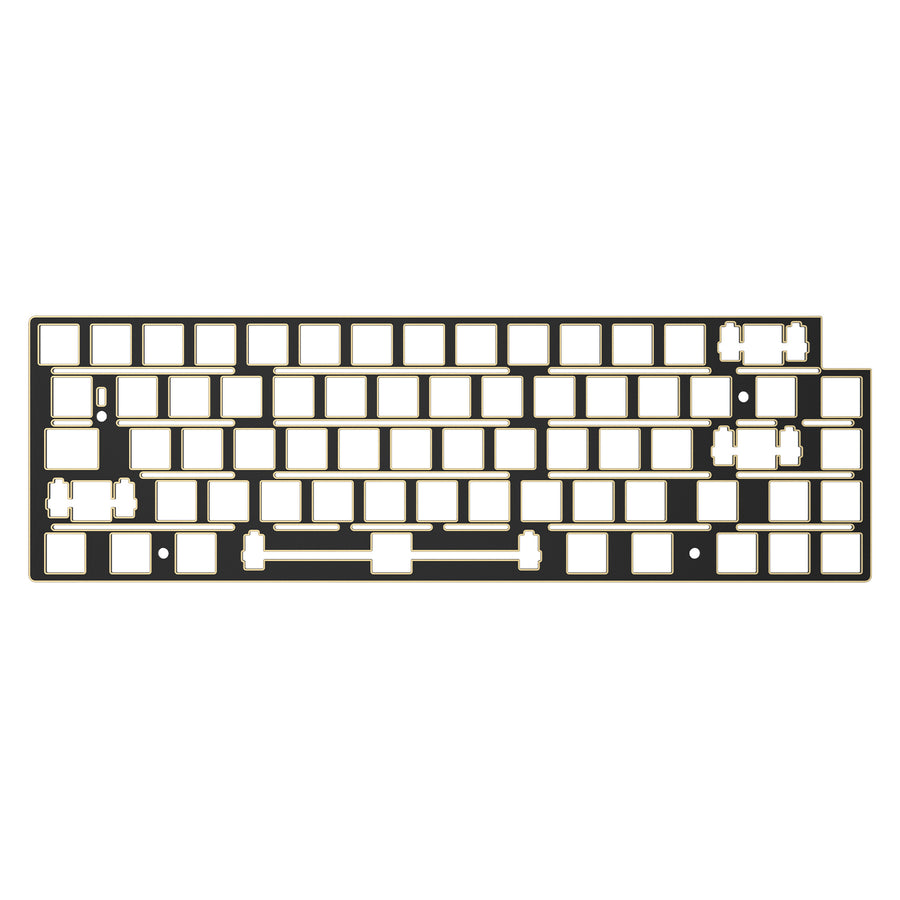 Womier SK65 65% Gasket Mounted Wireless Aluminum Keyboard with Knob ...