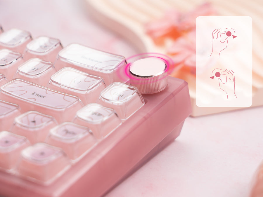 Womier VK66 Pro VIA Support 66-Key Gasket Mechanical Keyboard with Kno ...