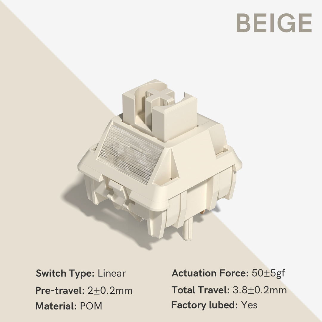 Womier Full POM Series Pre-lubed Linear Switches (35 pcs/box) – Womier ...