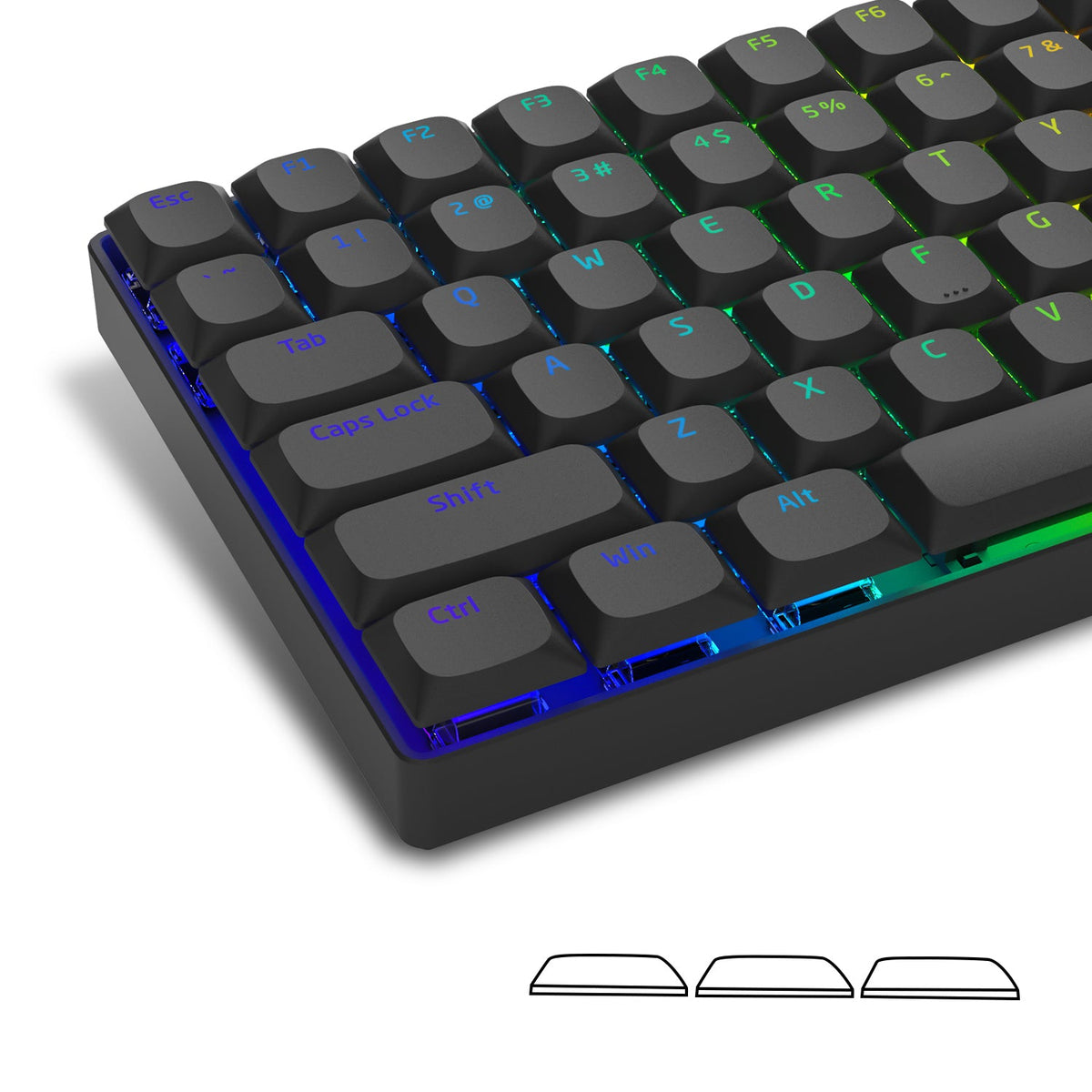 Womier Horizon V2 Low Profile/Uniform Profile Double-Shot Keycap Set ...